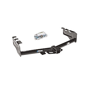 Reese 44564 Class III-IV Custom-Fit Hitch with 2" Square Receiver opening, includes Hitch Plug Cover , Black
