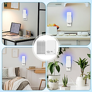 Qualirey 30 Pack Flying Insect Trap Refill Compatible with Mosalogic Fly Traps, Insect Trap Glue Board Refills, Replacement Sticky Glue Cards for Insect Bug Mosquito Gnat Fruit Fly Trap Indoors, Gray