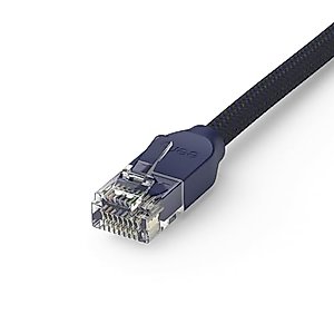 Amazon eero CAT6a Ethernet cable - Supports 10 gigabit+ speeds, 10 foot, 1-pack, Midnight Blue
