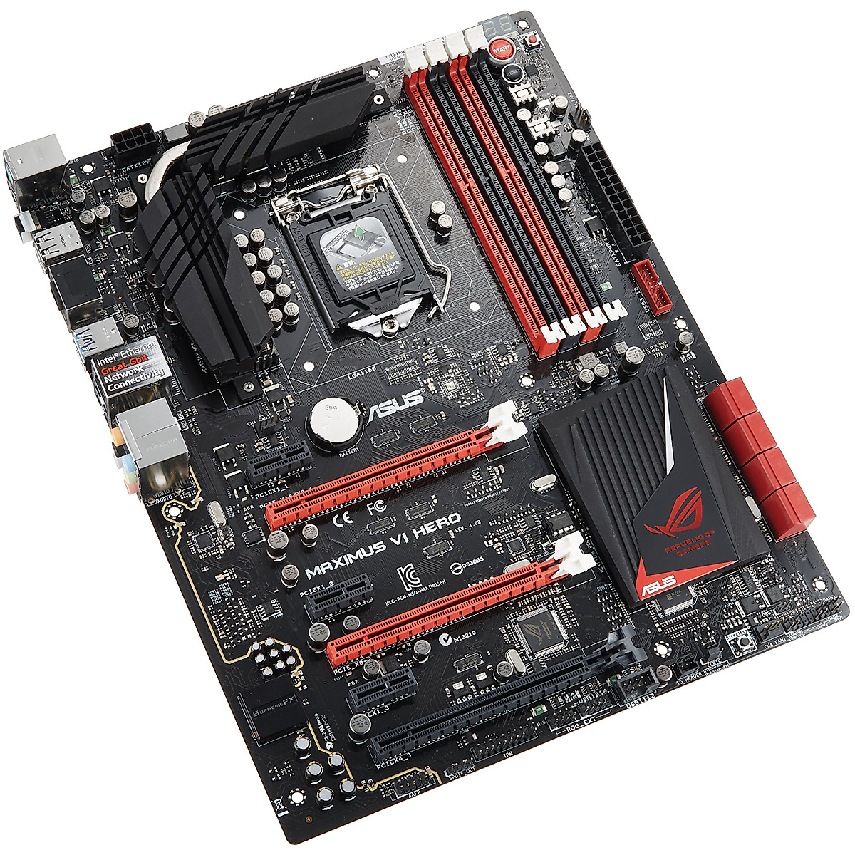 ASUS MAXIMUS VI HERO DDR3 2800 LGA 1150 Motherboard socket for 4th Generation Intel Core i7/ i5/ i3/ Pentium / Celeron Processors