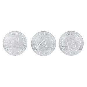 Danco 81428 Bathtub and Shower 3-Handle Remodel Kit for Price Pfister Tub/Shower Handle Restoration,(Pack of 3), Chrome