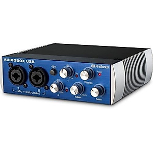 PreSonus AudioBox Studio with Headphones, Microphone, Mic Cable, USB Cable, and StudioOne Artist Software (Download)