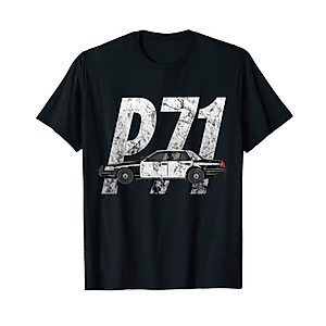 Cop Car P71 Crown Vic T Shirt Vintage Style