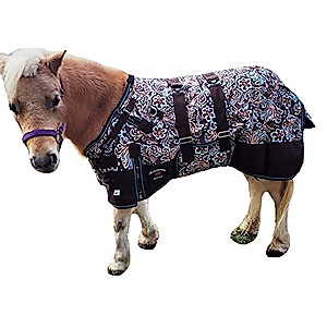 CHALLENGER 40" 1200D Miniature Weanling Donkey Pony Horse Foal Winter Blanket 51980B