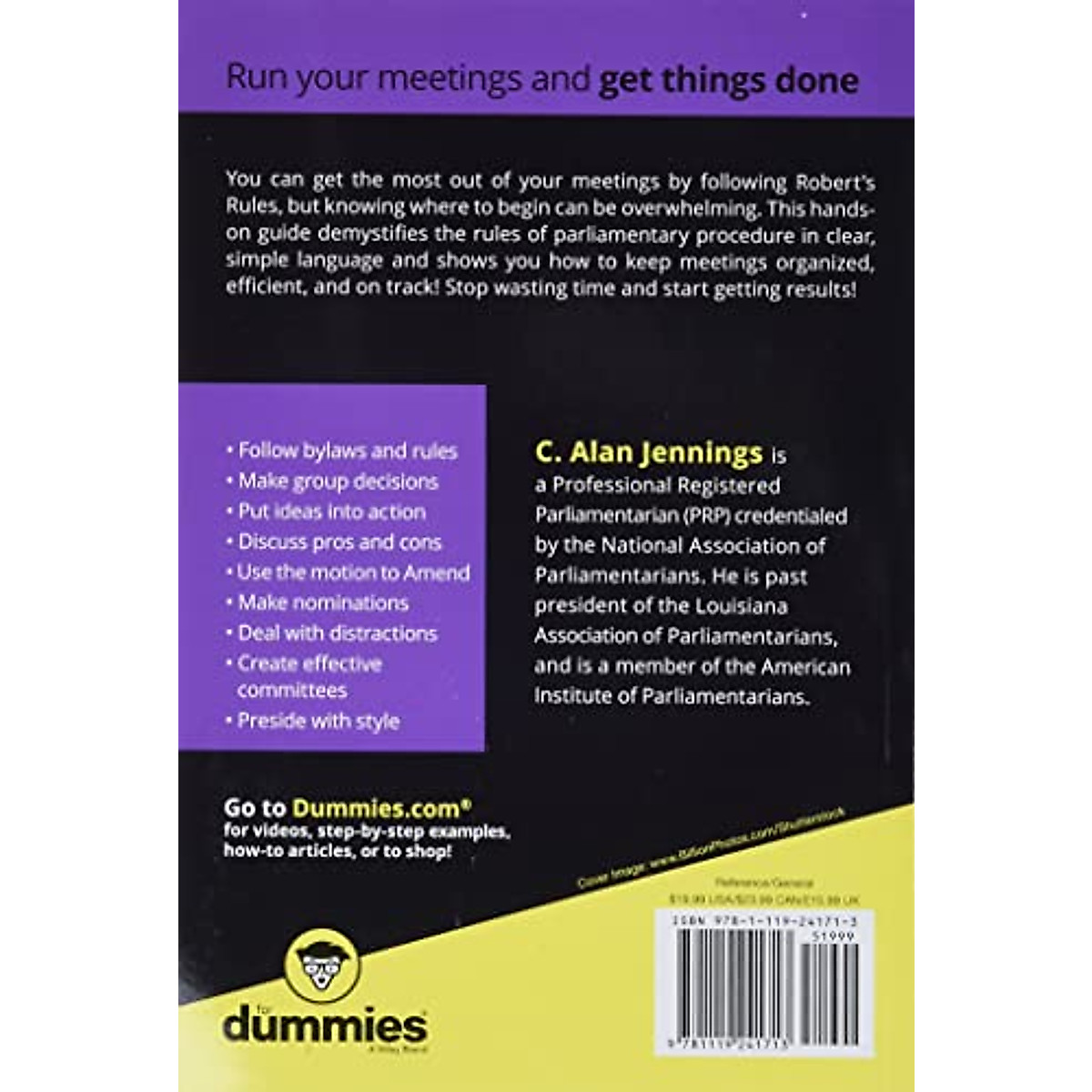 Robert's Rules for Dummies