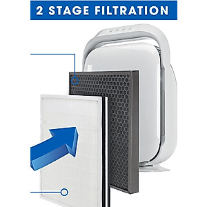 Fette Filter - FLT9200 True Hepa H13 Air Purifier Filter H and Carbon Combo Pack Compatible with FLT9200 for AC9200 AC9200WCA Air Purifier 1 True HEPA & 1 Carbon Filter Included.