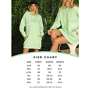 MixMatchy Women's Casual Long Sleeve Fleece Hoodie Fall Sweatshirts Hooded Pullover Tunic Black 2XL