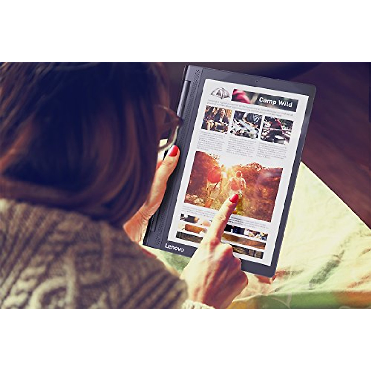 Lenovo ZA1N0007US Yoga Tab 3 Plus QHD 10.1 inch Android Tablet (Qualcomm Snapdragon 652, 3GB RAM, 32GB SSD,Android 6.0), Black