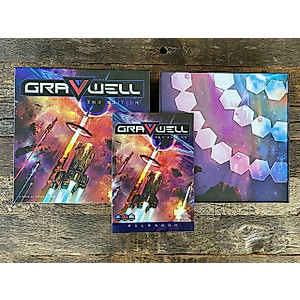 Renegade Game Studios Gravwell 2nd Edition, Escape a Black Hole, 2-6 players, Ages 10+, Playing time 30-45 minutes