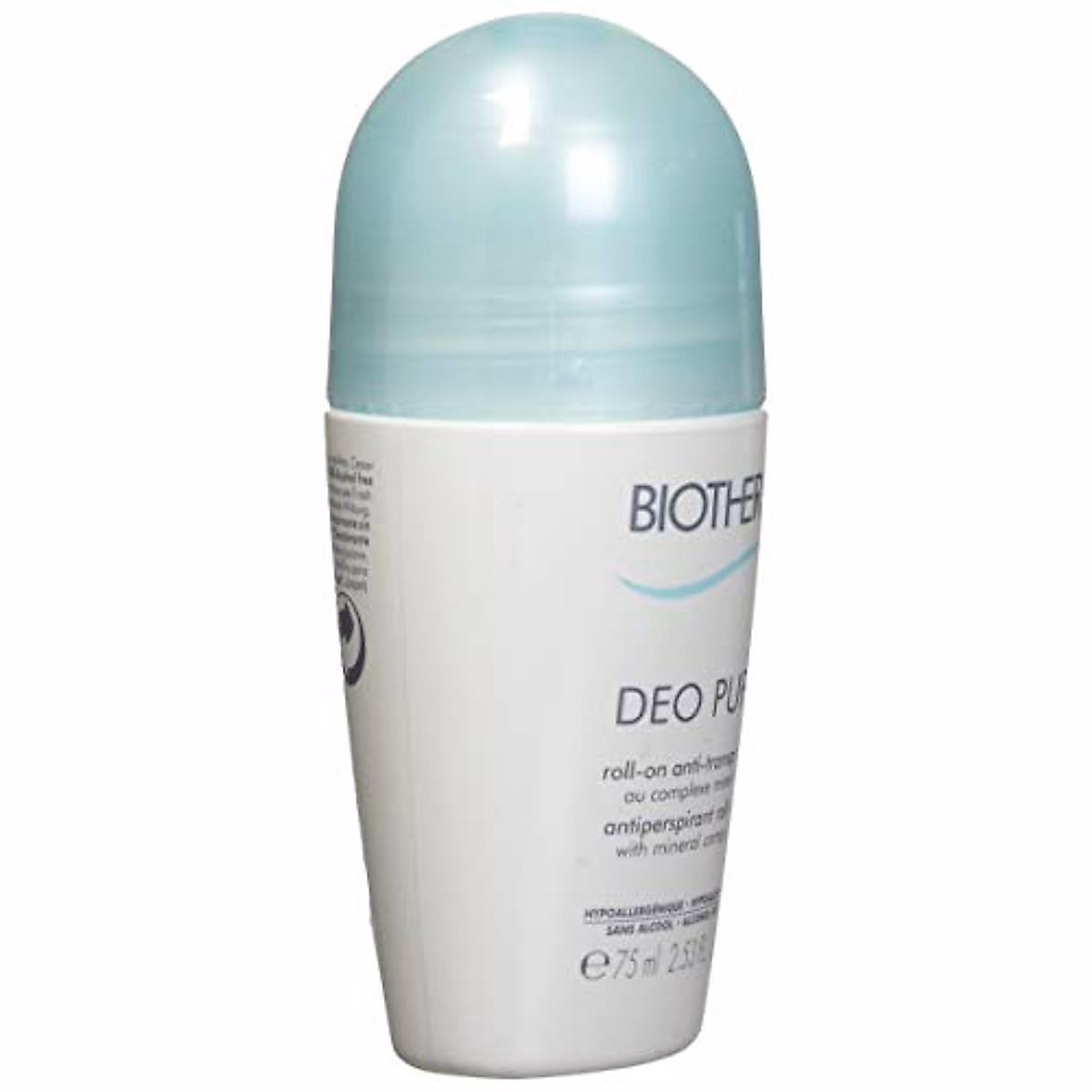 Deo Pure Antiperspirant Roll-On by Biotherm, 2.53 Ounce