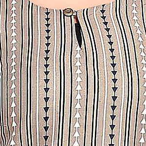 Shiv Textiles Women's Rayon Fabric Printed Round Neck Short Kurtis Top Dresses Kurti (3Xl Chiku)