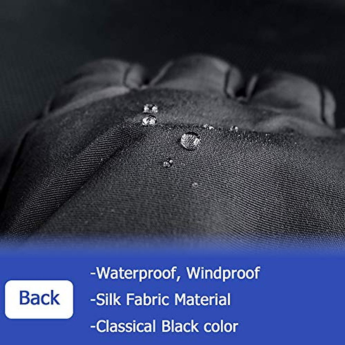 SKYDEER Waterproof Cold Weather Work Gloves with Premium Genuine Deerskin Leather and 150G 3M Thinsulate Insulation (SD8659T/M)