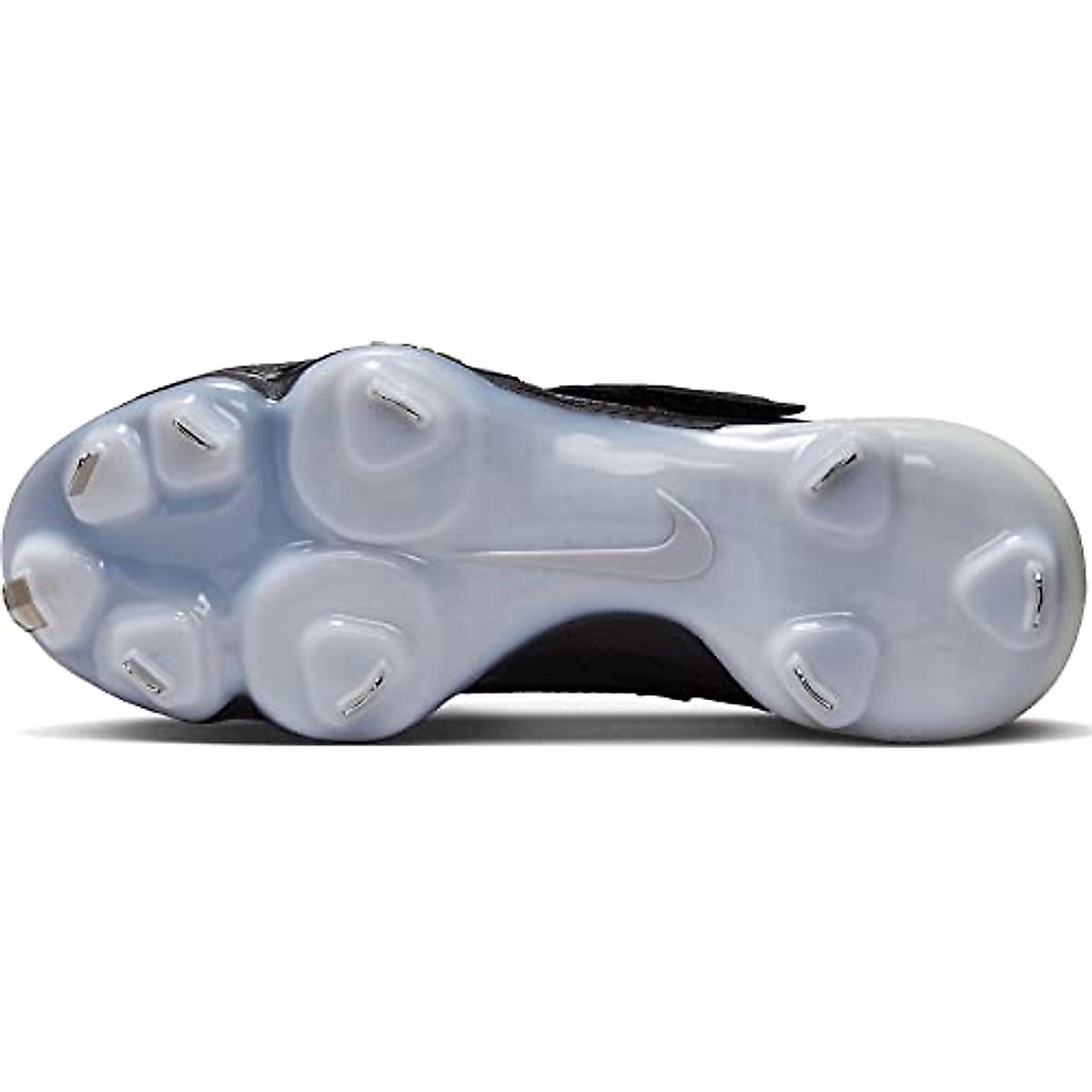 Nike Force Zoom Trout 8 Pro CZ5915-010 Black-White Men's Metal Baseball Cleats 10.5 US