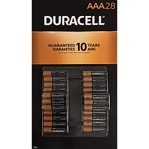Duracell CopperTop Alkaline Batteries Variety Pack - 48 AA Batteries & 28 AAA Batteries Valuepack