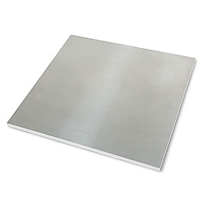 TCI Precision 4140 Carbon Steel Plate Sheet, 6-Side Precision Sized, Ground and Milled Flat Blanks .625” Thick X 12.000" X 11.750"
