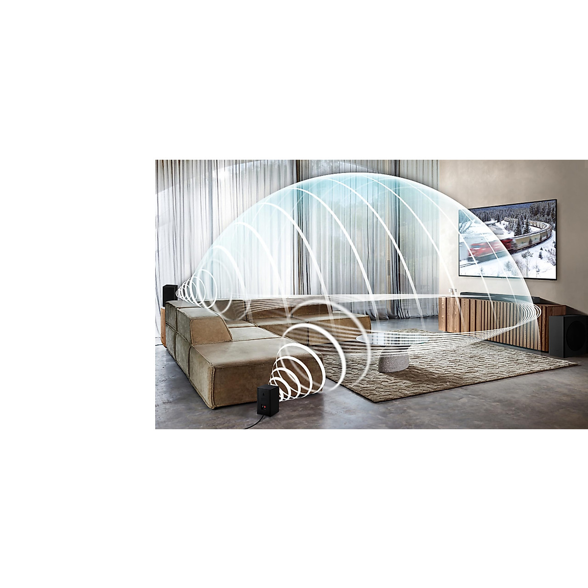 SAMSUNG 3.1.2ch Q700A Q Series Soundbar - Dolby Atmos/ DTS: X (HW-Q700A, 2021 Model), Black