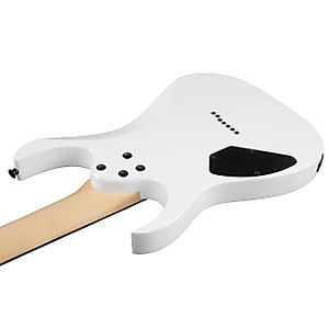 Ibanez GRG 7 String Solid-Body Electric Guitar, Right, White, Full (GRG7221WH)