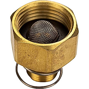 Simpson Cleaning 7100355 Replacement 3/4-Inch Female Garden Hose for Pressure Washer Pumps, 3/8-Inch MNPT, Gold