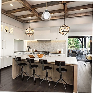 Uonlytech 2 Pcs Wrought Iron Lampshade Light Accessory Lampshade Adornment Decorative Lampshade Metal Light Shell Metal Lampshade Modern Lampshade Lamp Accessory Hollow-Out Lampshade