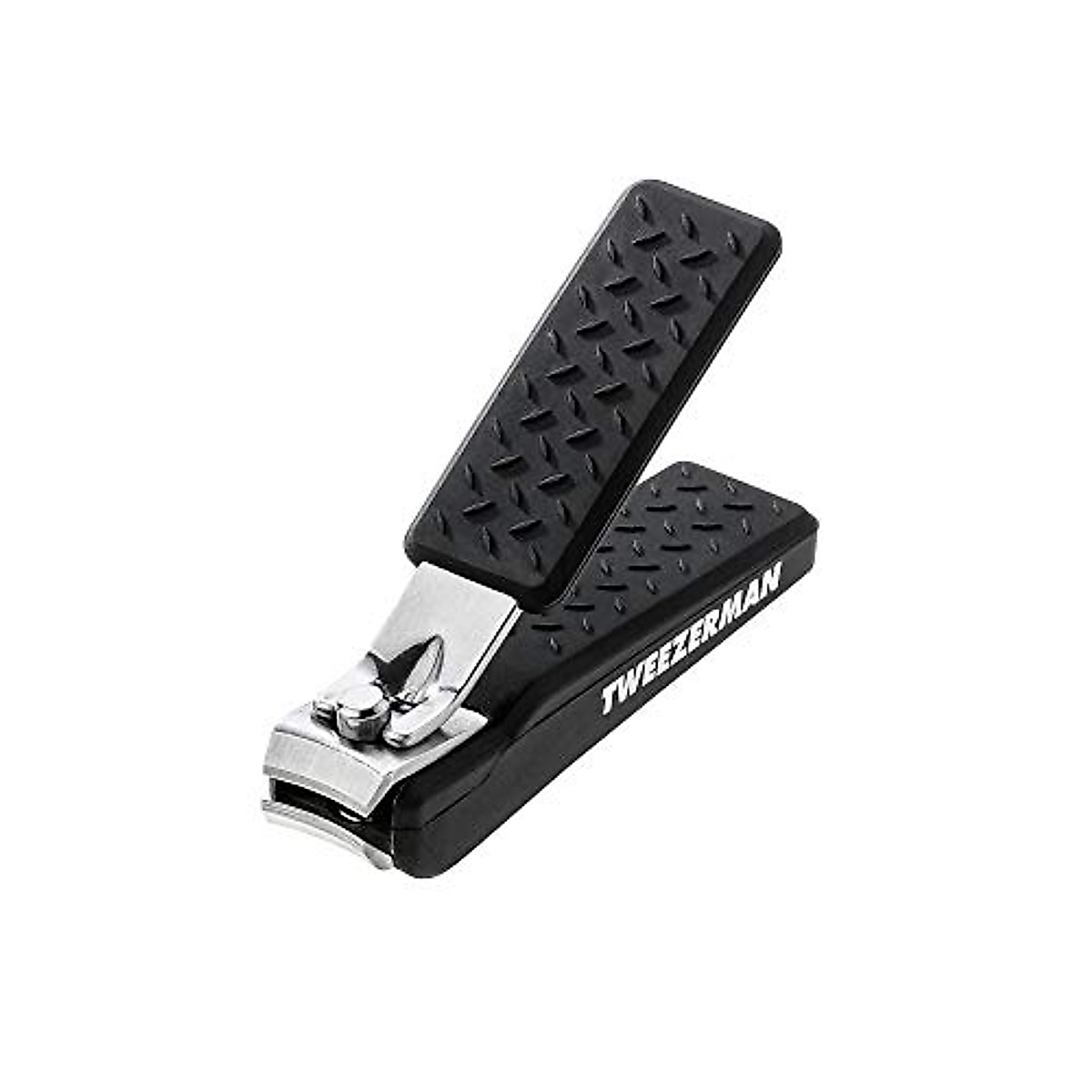 Tweezerman Precision Grip Fingernail Clipper, Black