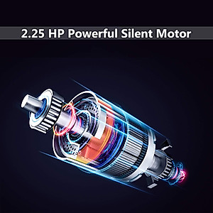 Goplus 3-in-1 Treadmill with Desk, 2.25HP Folding Electric Treadmills, Large LED Display,Remote Control, Bluetooth Speakers, Walking Jogging Machine for Home/Office Use (Black)