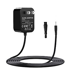 1.6V 80mA Replacement for Philips Norelco Charger Compatible with Philips G370 G250 G270 G290 G380 D350 G390, G470, G480 Grooming System and Beard Hair Trimmer QC5015 QG3080 QG3150 HQG265 HQG265