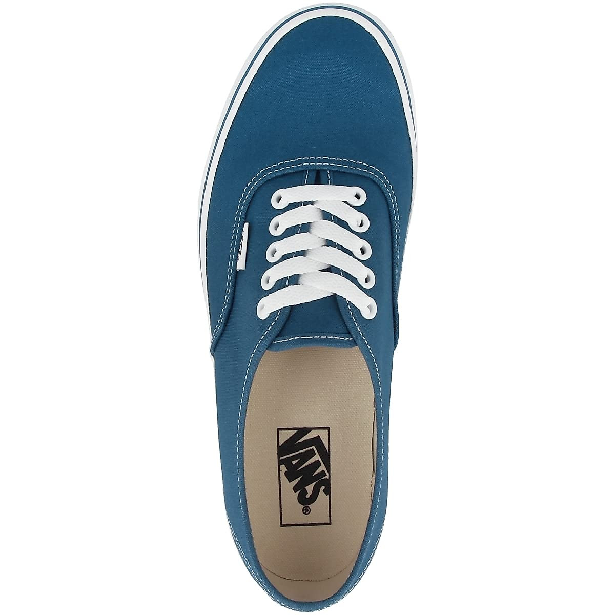 Vans Authentic Navy Navy (White),Size 7 Women/5.5 Men