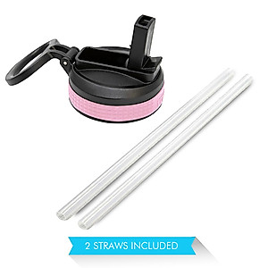 MIRA Straw Lid for MIRA Wide Mouth Water Bottles | Compatible with Multiple Sizes of MIRA Bottles: 12 oz, 18 oz, 20 oz, 22 oz, 32 oz & 40 oz
