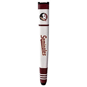 Team Golf NCAA FLORIDA ST Golf Putter Grip Team Golf NCAA Golf Putter Grip (Multi Colored) with Removable Ball Marker, Durable Wide Grip & Easy to Control