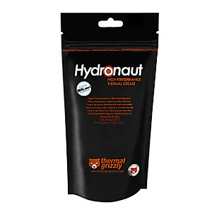 Thermal Grizzly - Hydronaut - 7.8 Gram/3 ml - Conductive High Performance Thermal Paste - Ideal for Air and Water Cooling CPU/GPU/PS4/PS5/Xbox - for Large Cooling Surfaces