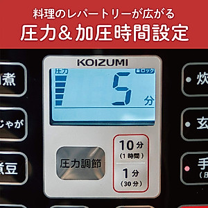 Koizumi Microcomputer Electric Pressure Cooker KSC-3501/R (RED)【Japan Domestic Genuine Products】