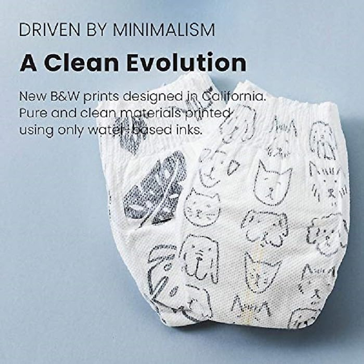 PARASOL Clear+Dry Disposable Diapers | RashShield Protection, Leakproof Design, Hypoallergenic Diaper Set | Size 4 (20-37 lbs) 54 Count