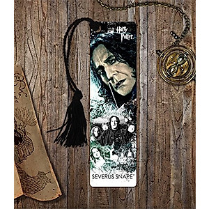 Harry Potter - Severus Snape - Glossy Bookmark with Tassel for Gifting and Collecting