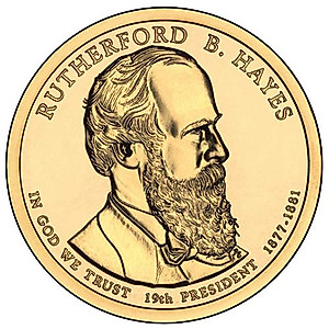 2011 P Position A BU Rutherford B. Hayes Presidential Dollar Choice Uncirculated US Mint