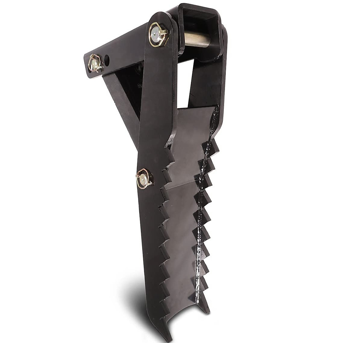 Titan Attachments 32" Extreme Weld On Backhoe Thumb Hoe Clamp 5/8" Steel Plate Assembly Adjustable