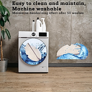 ibrush Mop Cloth for Roborock S5 Max Pack of 2, Roborock S5 Max S50 S55 S6 S6 Maxv S6 Pure Compatible Mop Cloth, Washable Roborock Compatible Mop Clothes