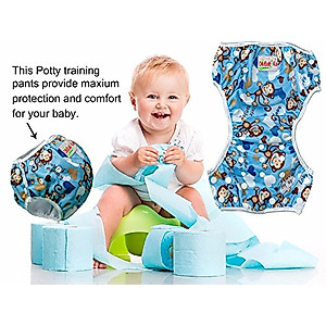 OHBABYKA Swim Diapers One Size Reuseable Washable 0-36 Months (YK54)