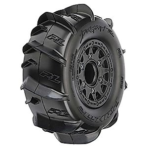 Pro-line Racing 1/10 Dumont Front/Rear 2.2"/3.0" SC Mounted 12mm Black Raid 2 PRO1018510