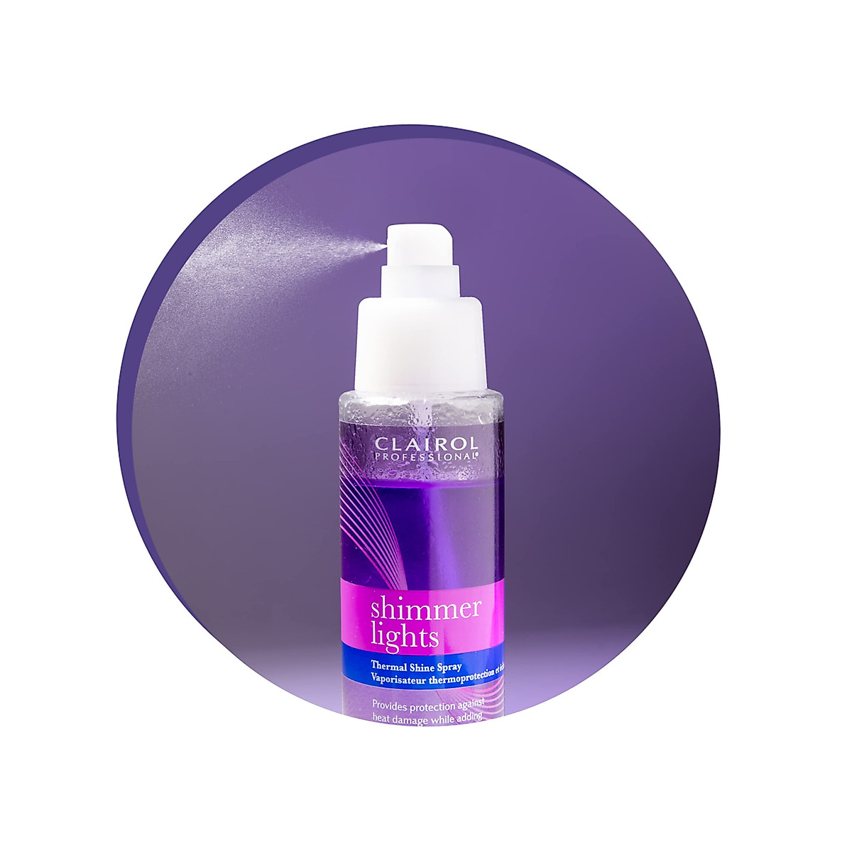 Clairol Professional Shimmer Lights Thermal Shine Spray, 4.9 oz
