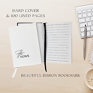 Hard Cover Wedding Vow Booklet, Mr & Mrs Wedding Vow Book, Wedding Ceremony Vow Booklet, Wedding Vow 2 Pack Booklet Set, Bride and Groom Vow Booklets, Booklets for Vows, Vow Book Wedding Day