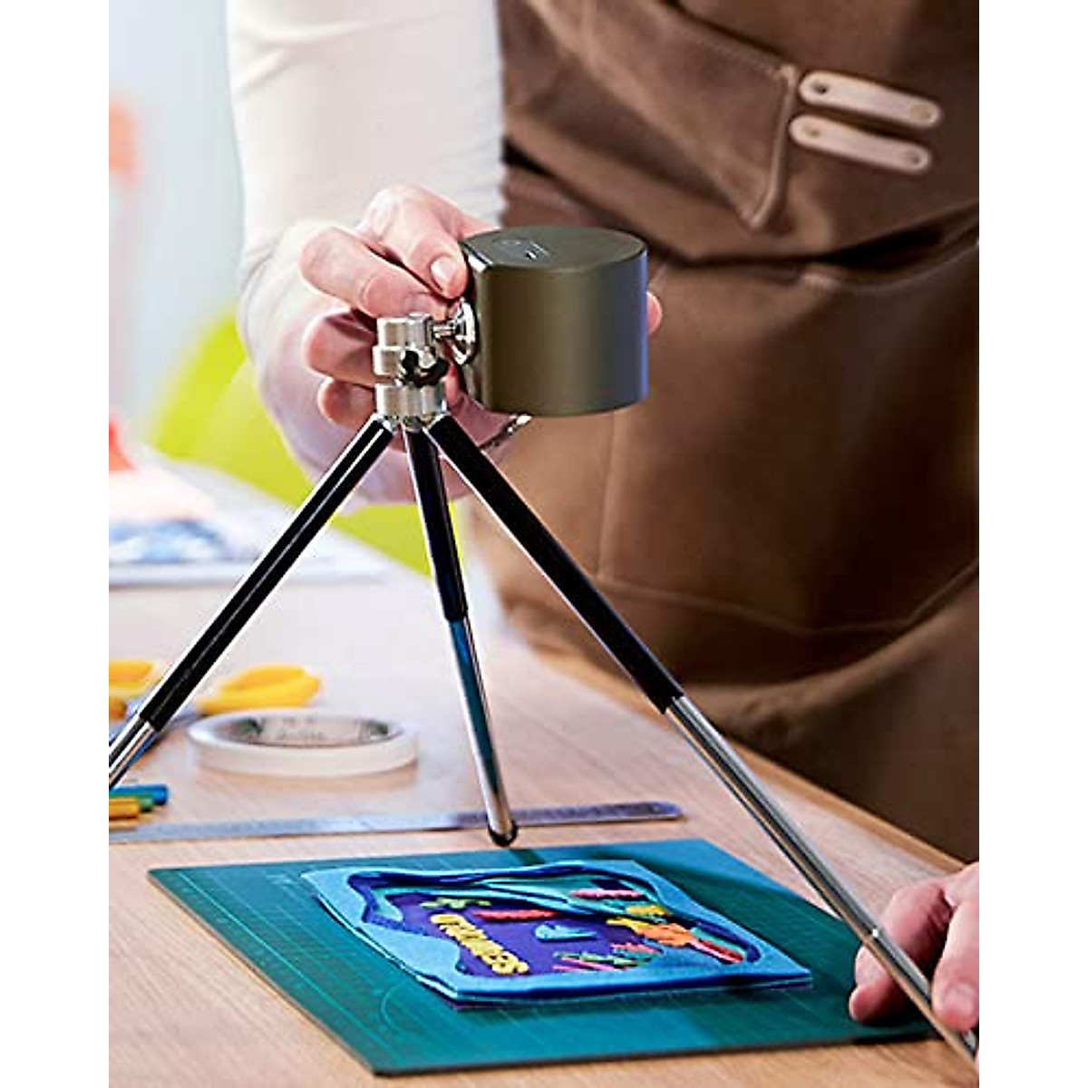 LaserPecker 1 Laser Engraver, Mini Engraving Machine Portable Laser Etcher, Compressed Spot High Precision Grabadora Laser with Laser Safety Glasses - Black