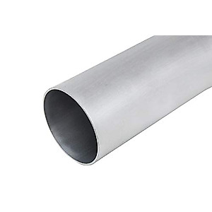 HPS AST-2F-150 6061 T6 Seamless Aluminum Round Straight Tubing, 16 Gauge, 2' Length, 1.5" OD, 0.065" Wall Thickness