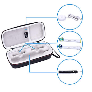 LTGEM EVA Hard Case for Oral-B Pro 1000/1500/2000/3000/3500 Power Rechargeable Electric Toothbrush （Sale Case Only）