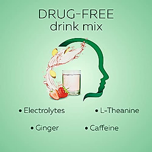 Head Care Replenish Plus Focus From Excedrin Drink Mix with Electrolytes, L-Theanine, Ginger and Caffeine for Head Health Support - 24 Packets