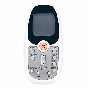 R09B/BGCE Replace A/C Remote Control Compatible with Keyston/Danby/Indura Window/Wall Type Room Air Conditioner R09B/BGE KSTAT12-1A KSTAT12-2A KSTAW05A KSTAW06B KSTAW10A KSTAW05B RADS-151P BG-103P