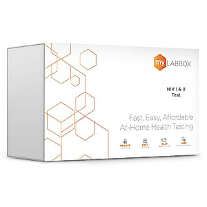 STD at Home Test for Women HIV-1 and HIV-2 by myLAB Box