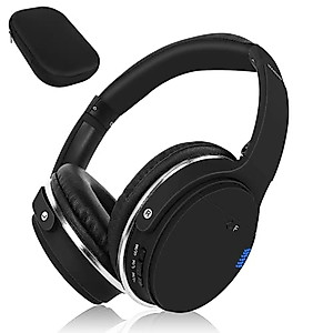 UrbanX UX991 Wireless Bluetooth Stereo Earphones High Resolution Audio Deep Bass Superior Comfort Over The Ear Headphones with Mic for Samsung Galaxy Tab S7 FE Phone Call Support