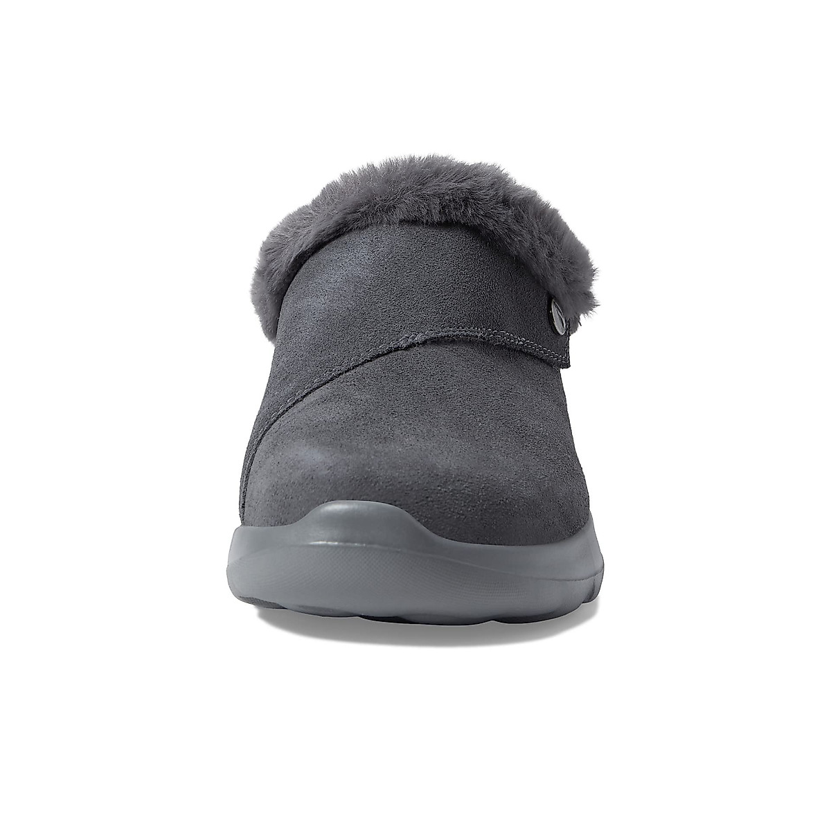 Skechers Women's ON-The-GO Joy-BLISSFULL Slipper, Charcoal, 8