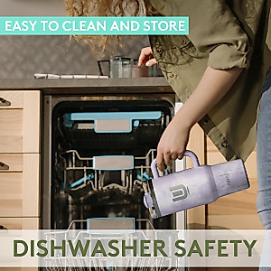 ZUWOZU 40oz Tumbler with Handle, Insulated Tumbler with Straw and Spout Lid, Coffee Mug Stainless Steel Travel Mug Cup for Water, Tea or Iced Coffee, Keeps Cold for 24hrs or Hot for 12hrs, Leak-proof