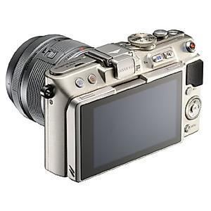 Olympus Mirrorless SLR E-PL6 with M Zuiko Digital 14-42mm Lens (Silver) - International Version